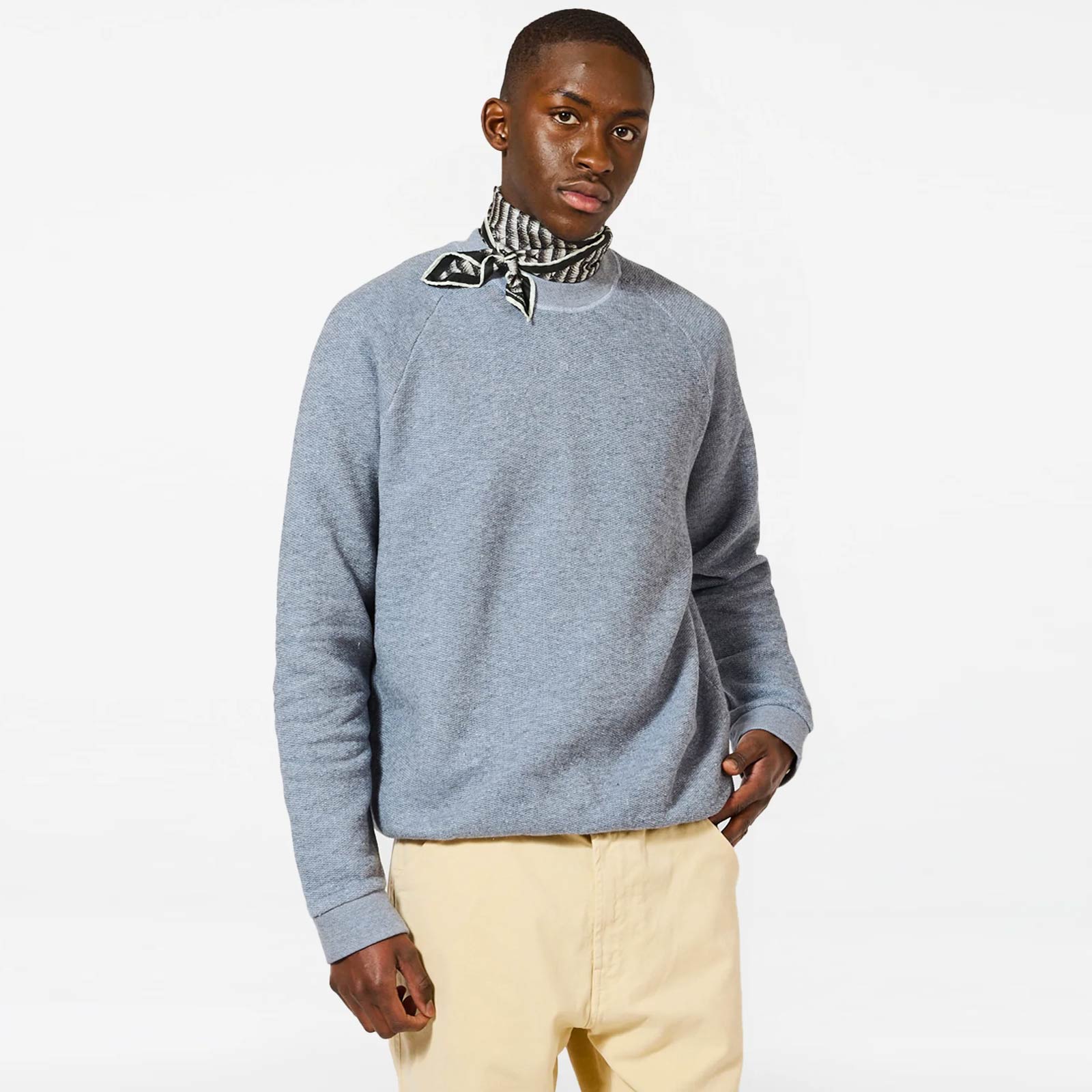 Terry Sweat Jumper cold blue | ZebraClub Berlin