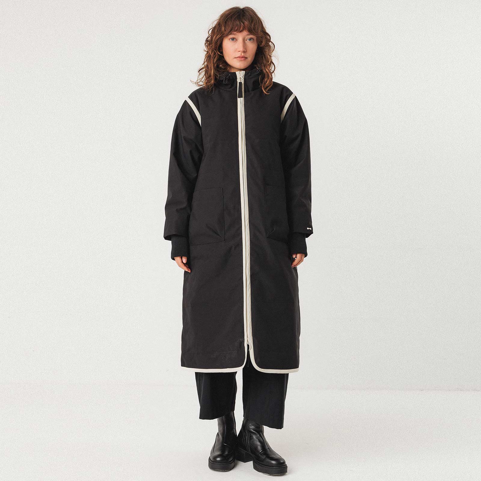 Garai Coat black | ZebraClub Berlin