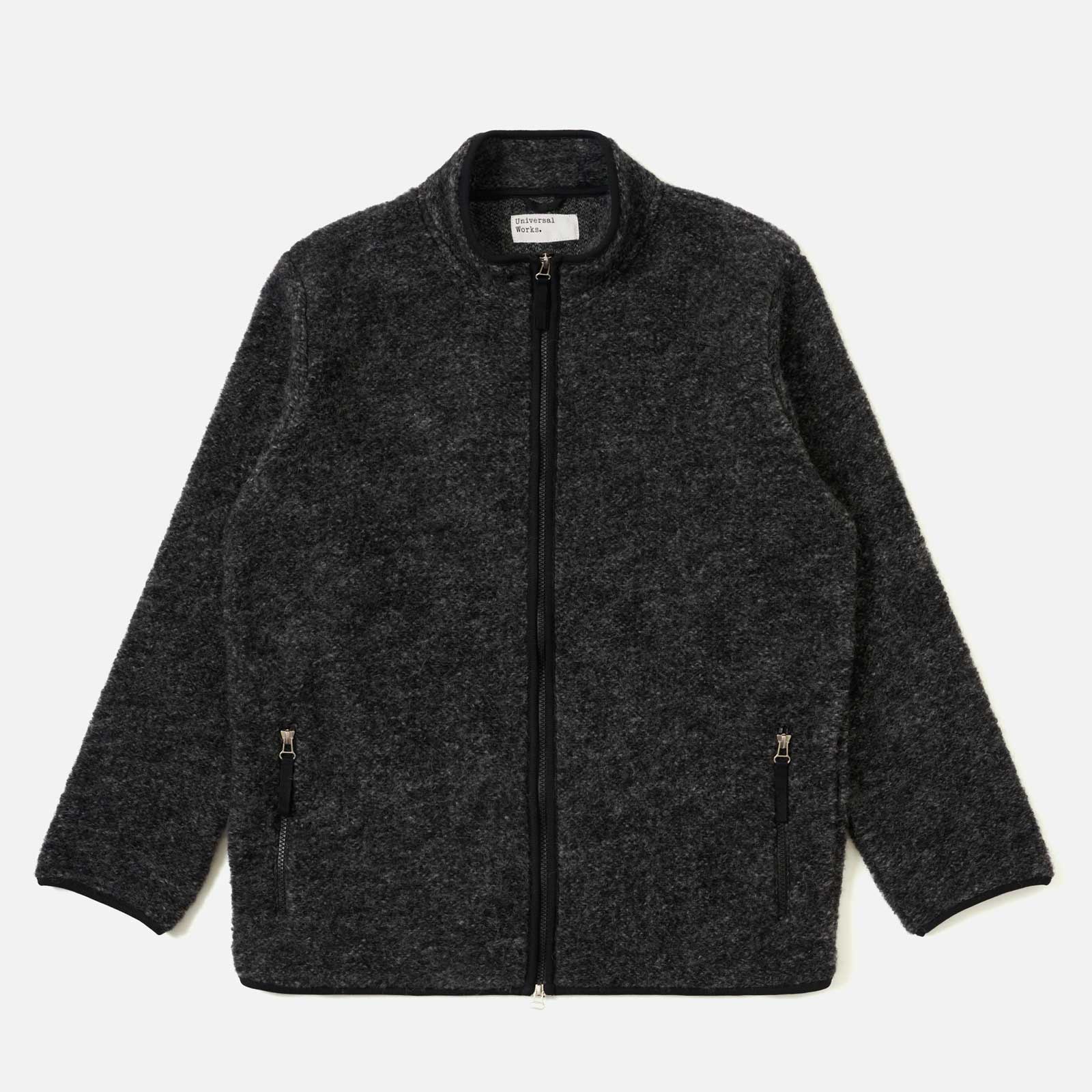 Six Wool Fleece Climbing Jacket black | ZebraClub Berlin